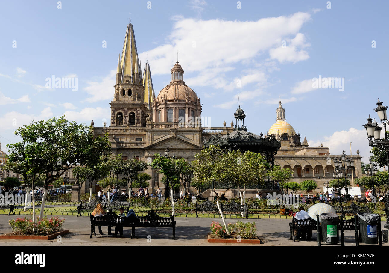 The Metropolitan Cathedral of Guadalajara Stock Photo - Alamy