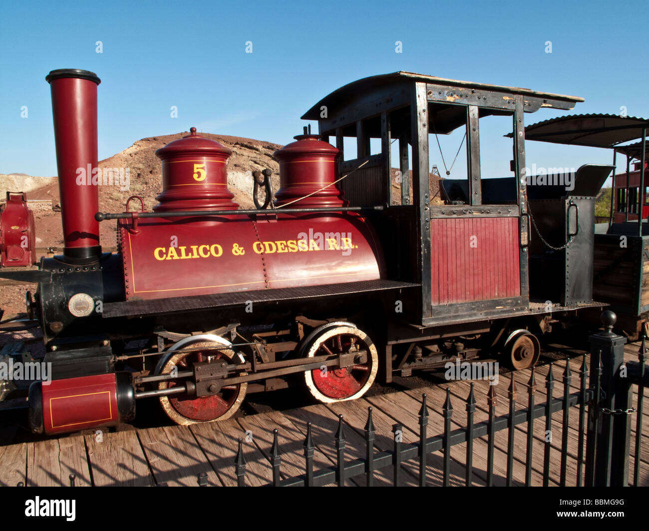 Calico odessa railroad hi-res stock photography and images - Alamy