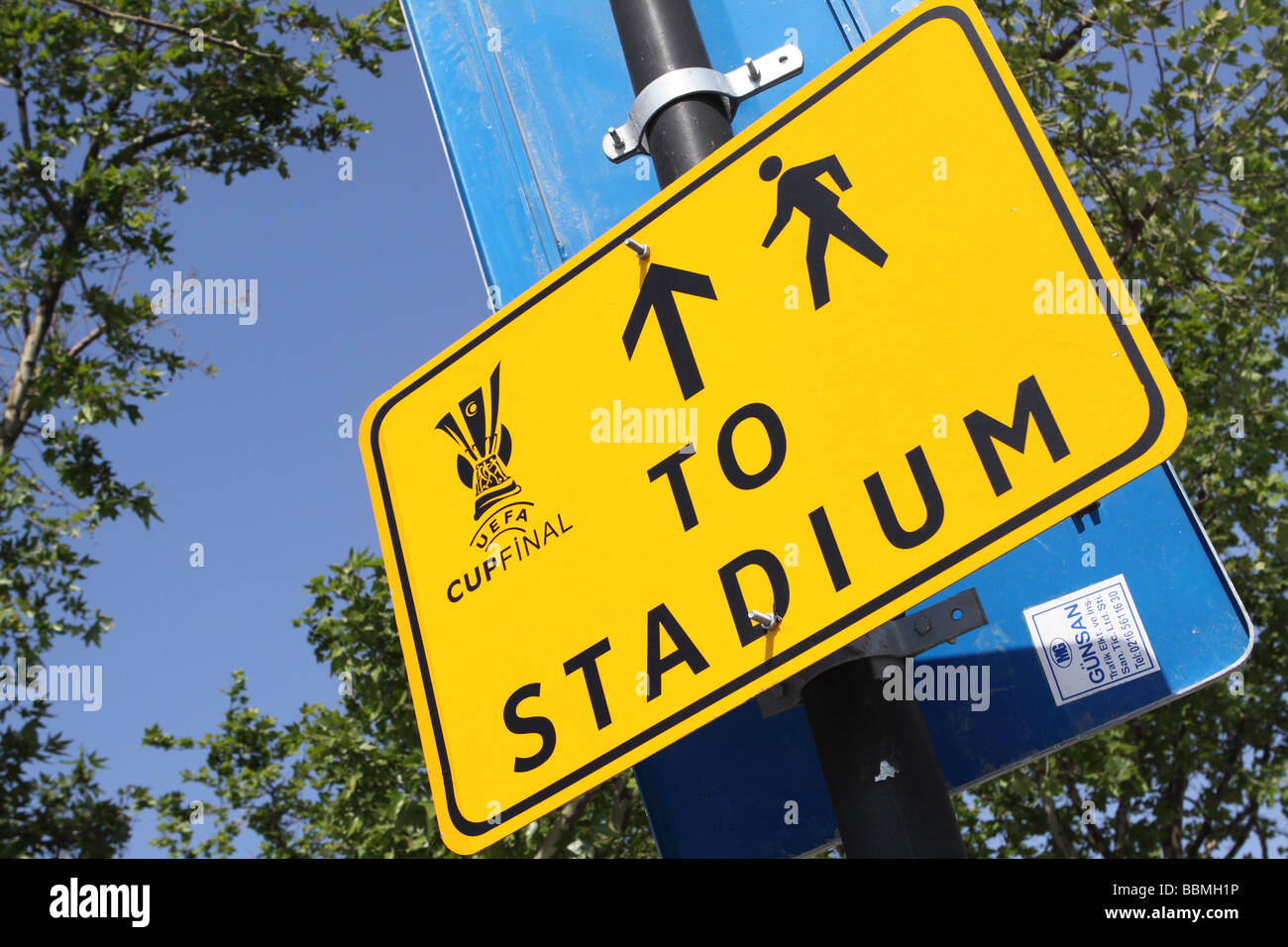 Football stadium sign hi-res stock photography and images - Alamy