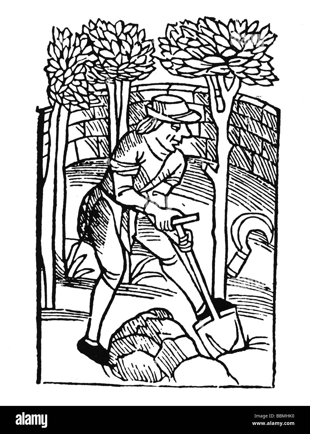 Medieval woodcut hi-res stock photography and images - Alamy