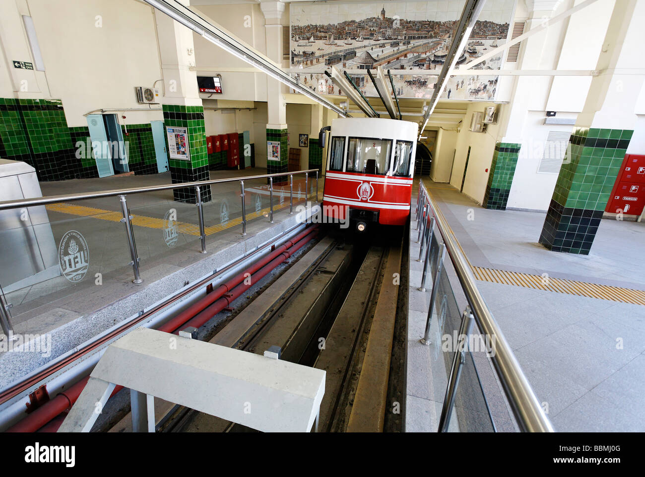 Tuenel underground funicular, the second oldest underground railway in ...