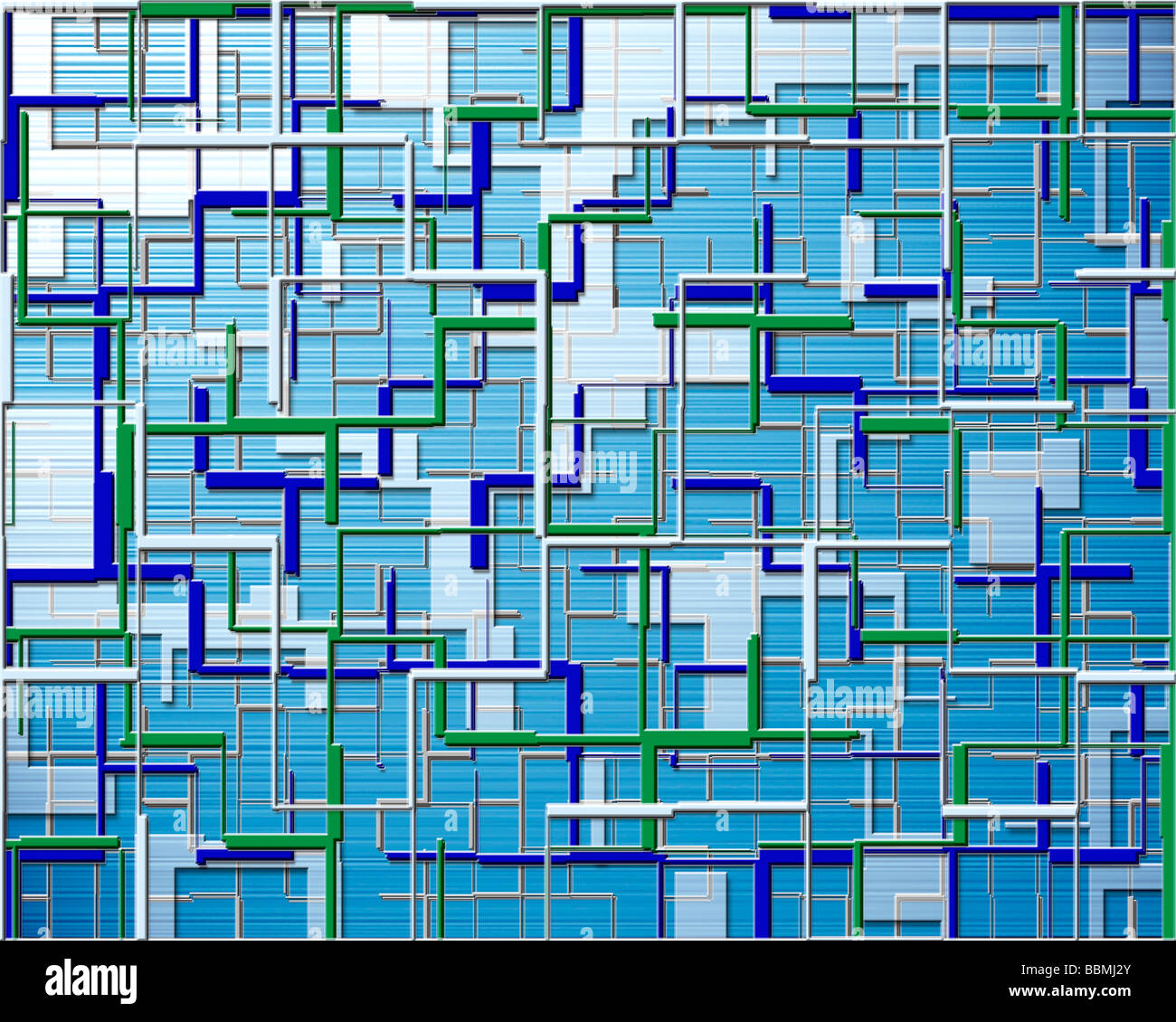 Full frame of maze, view from above Stock Photo - Alamy