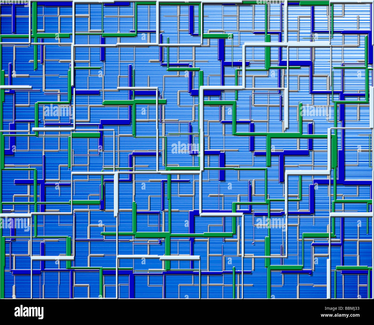 Full frame of maze, view from above Stock Photo - Alamy