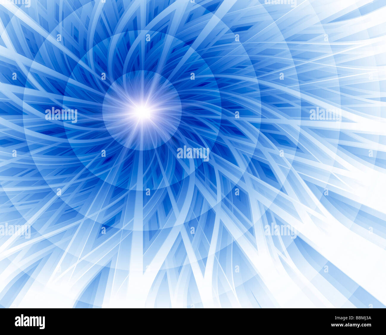 Abstract blue pattern of sunlight Stock Photo - Alamy