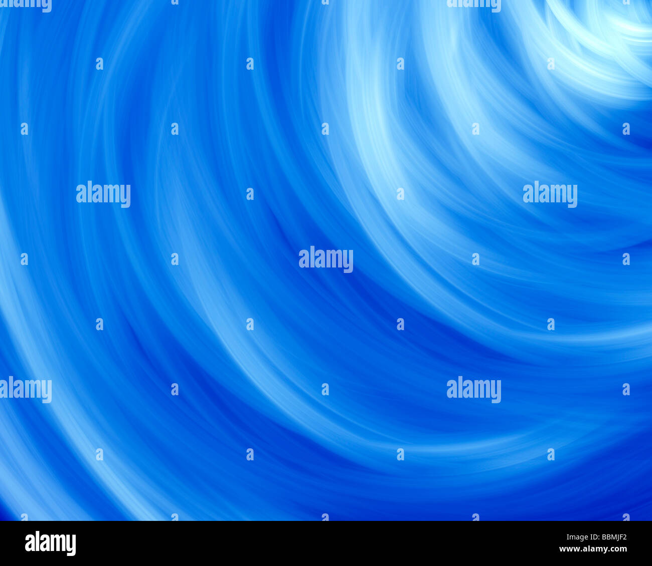 Abstract curve pattern on blue background (Digital Composite Stock ...