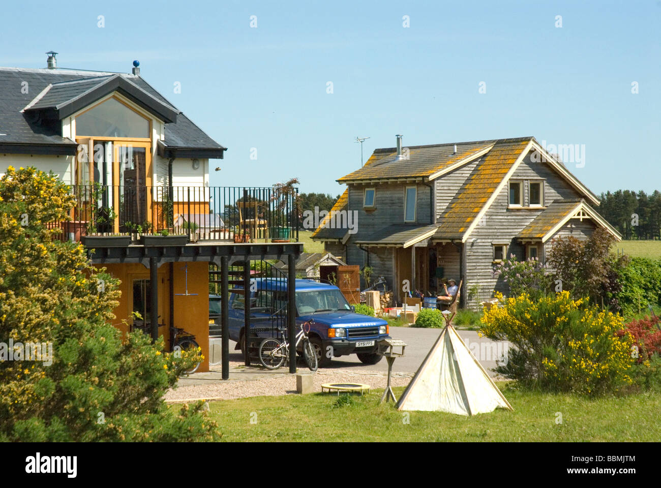 Ecovillage findhorn hi-res stock photography and images - Alamy