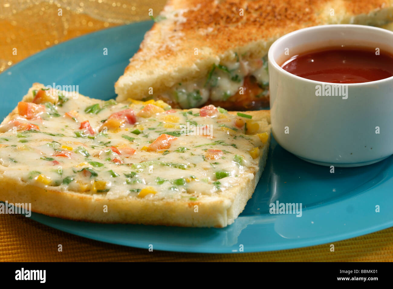 Cheese grilled toast Stock Photo - Alamy