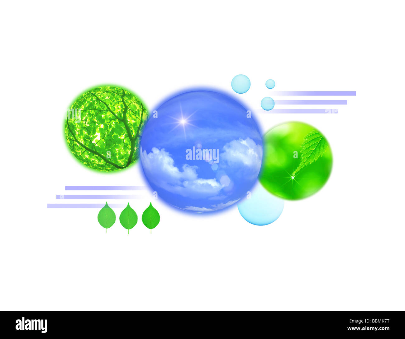 A collage of bubbles Stock Photo - Alamy