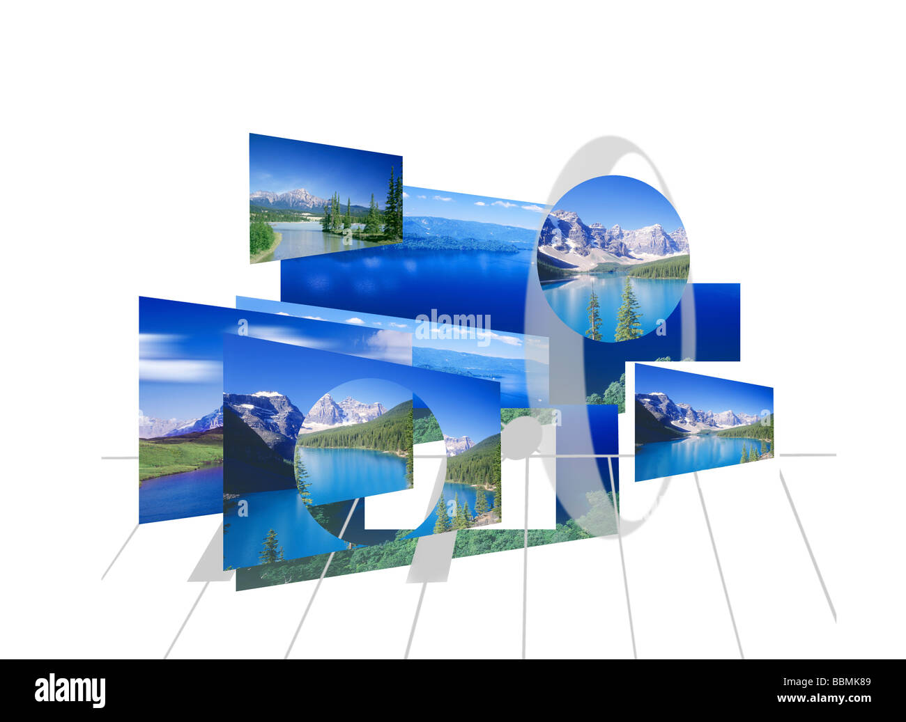 View of spheres Stock Photo - Alamy