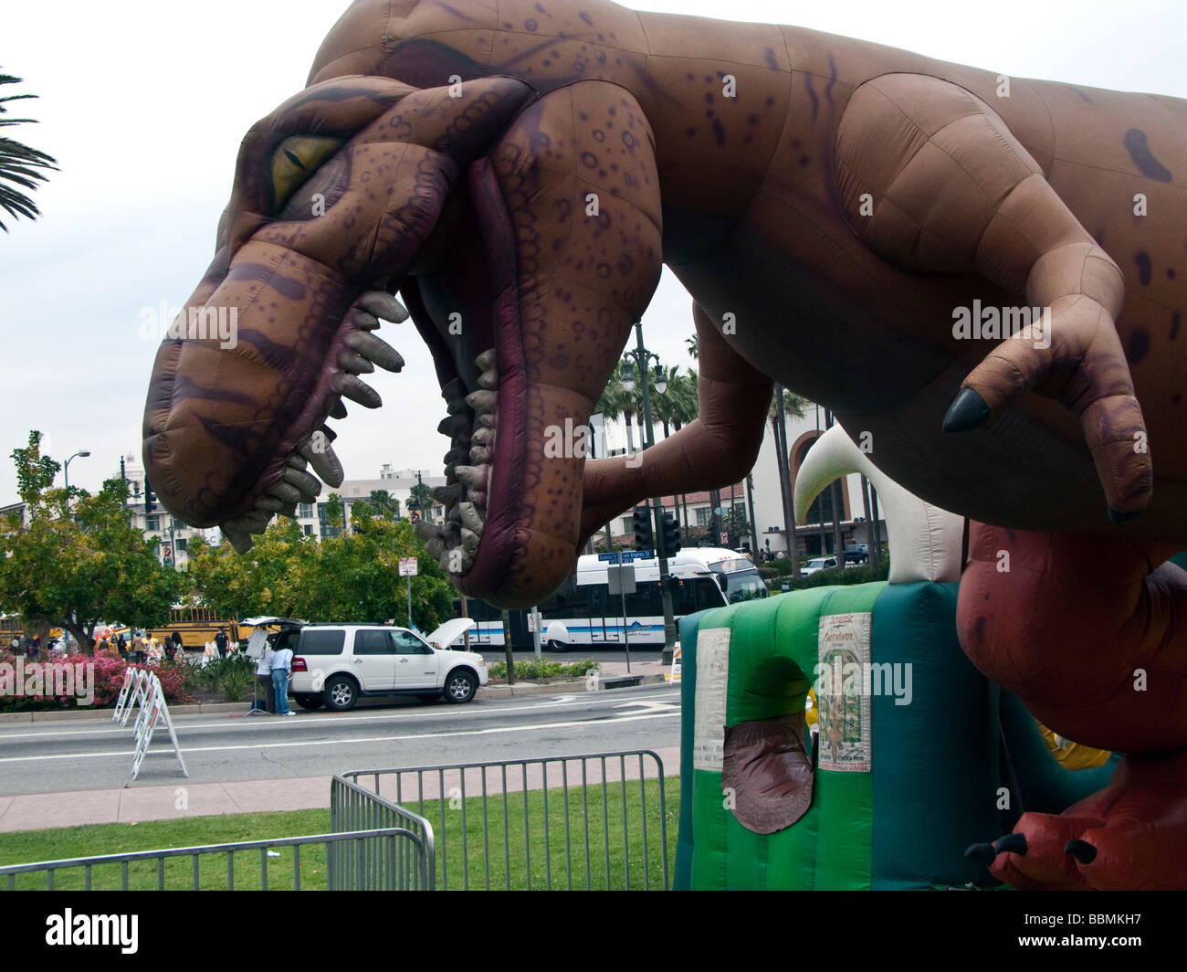 Inflatable dinosaur hi-res stock photography and images - Alamy
