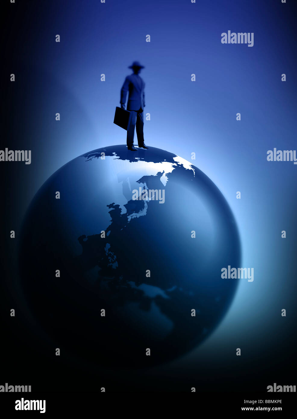 Man carrying globe hi-res stock photography and images - Alamy