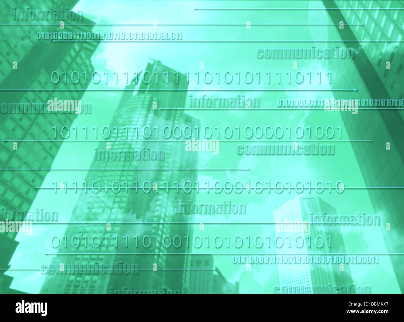 Binary numbers and buildings hi-res stock photography and images - Alamy