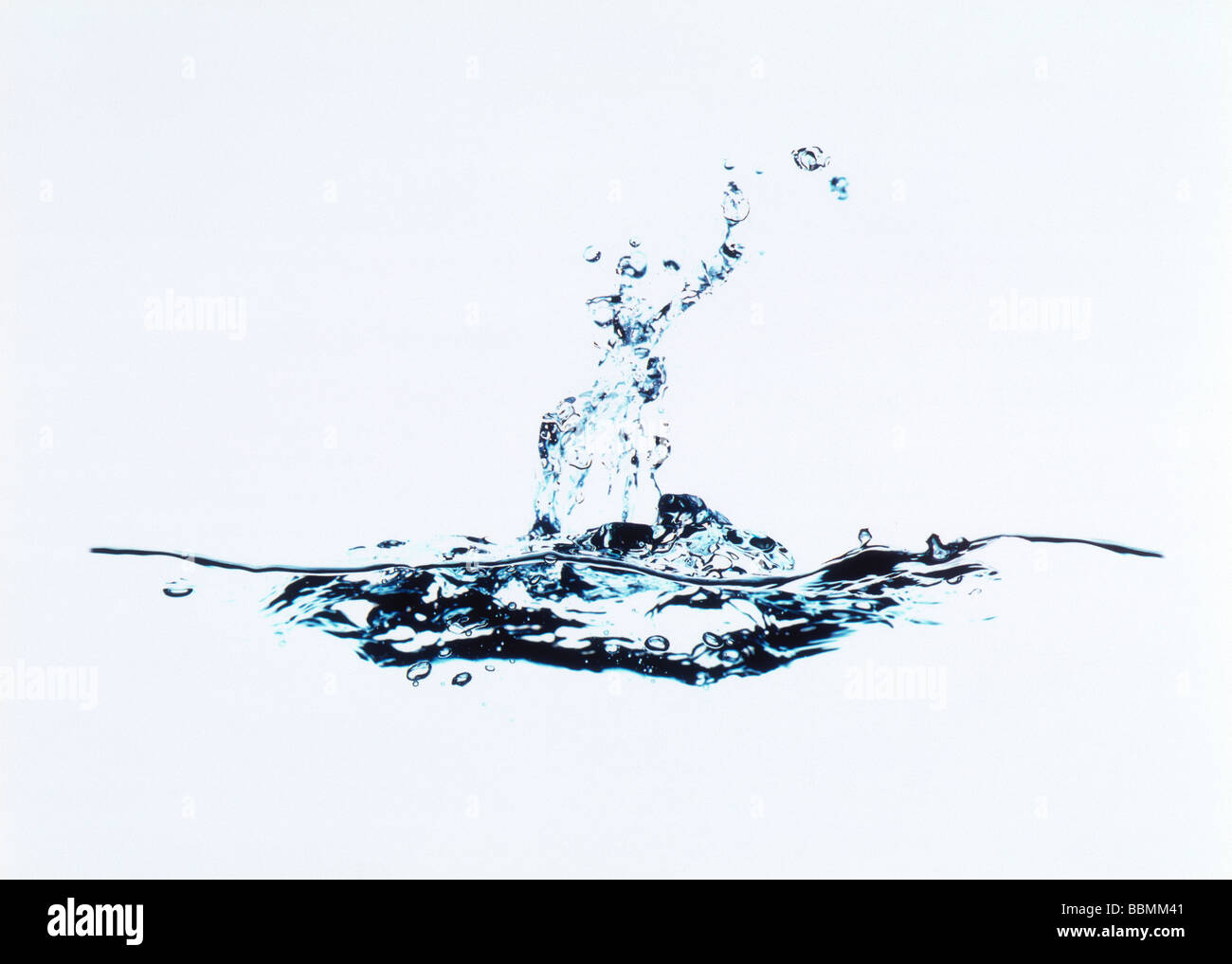 View of water splattering Stock Photo - Alamy