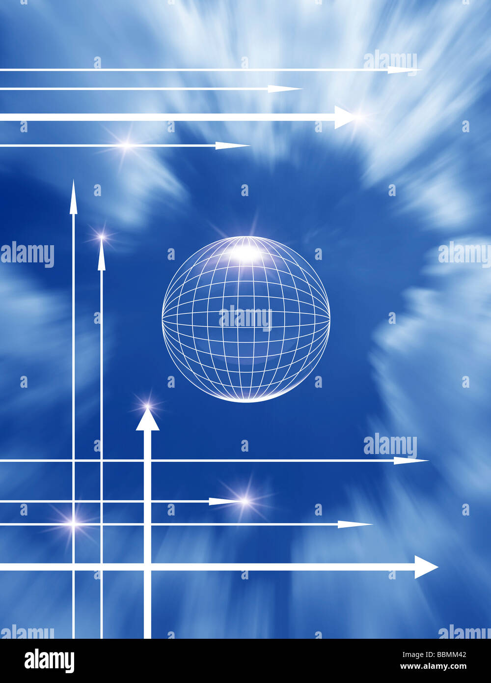 Latitudes and longitudes on globe hi-res stock photography and images ...
