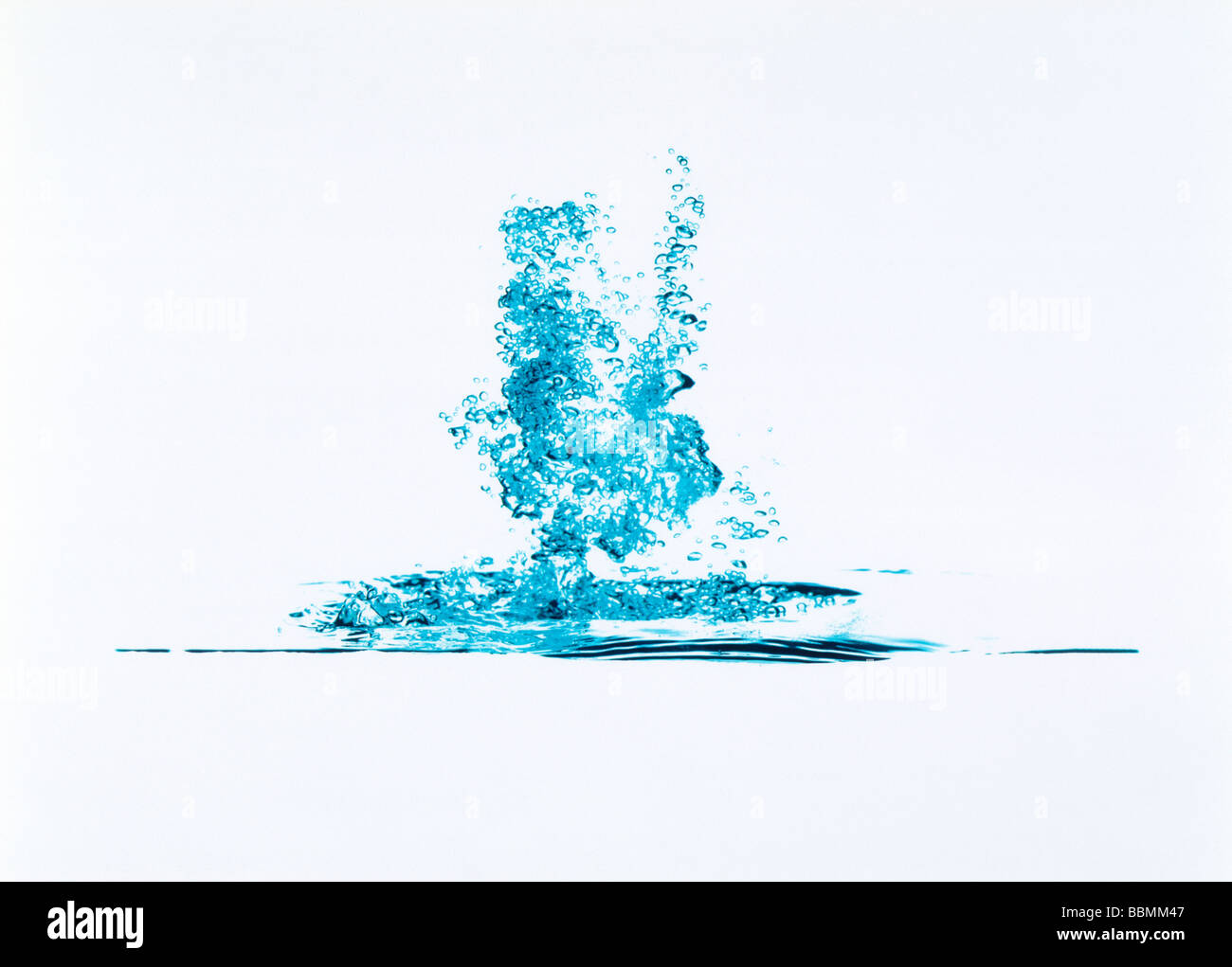 View of water splattering Stock Photo - Alamy