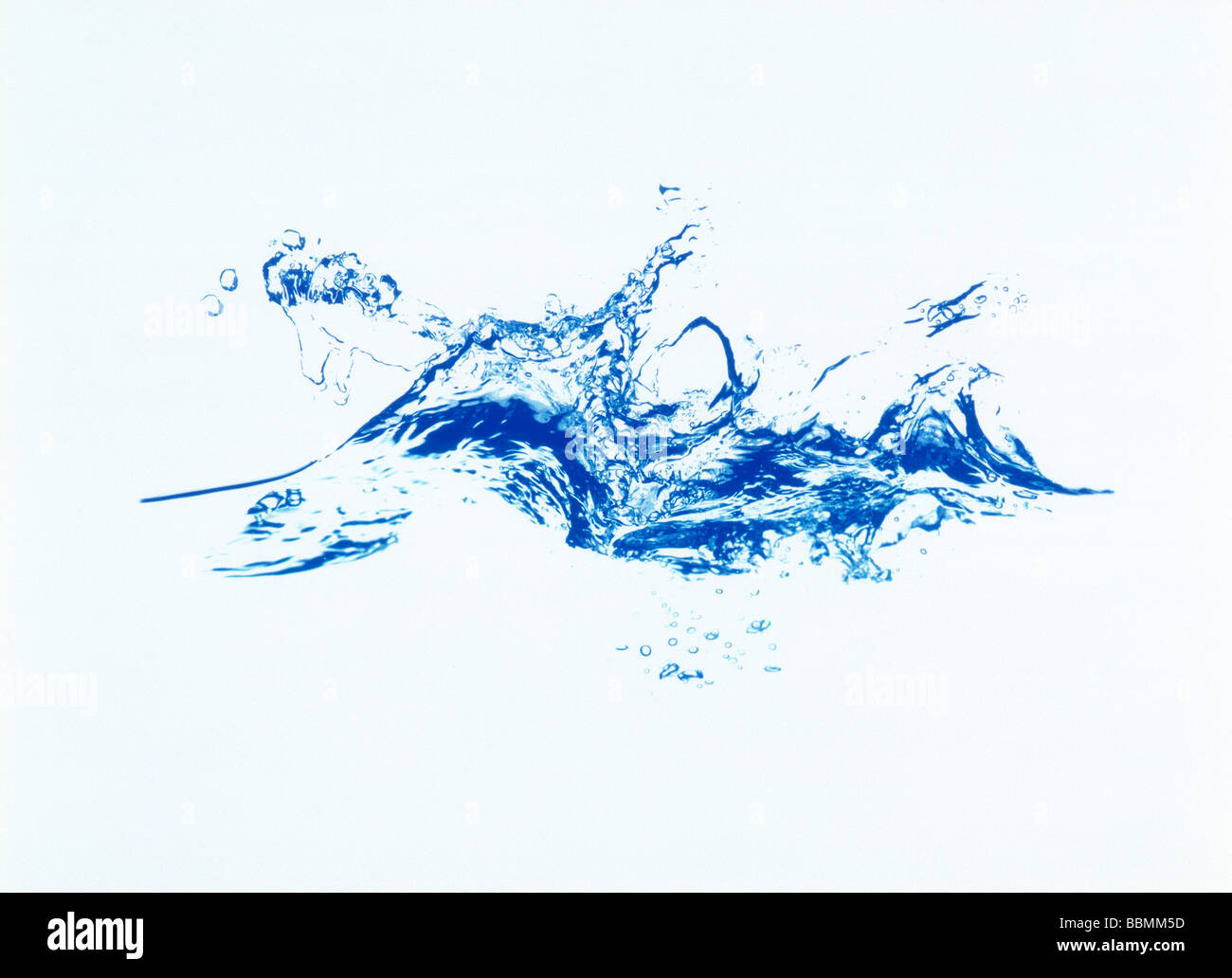 View of water splattering Stock Photo - Alamy