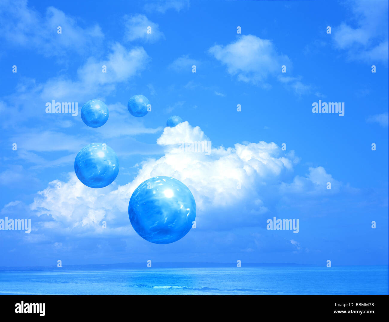 Round water globes hi-res stock photography and images - Alamy