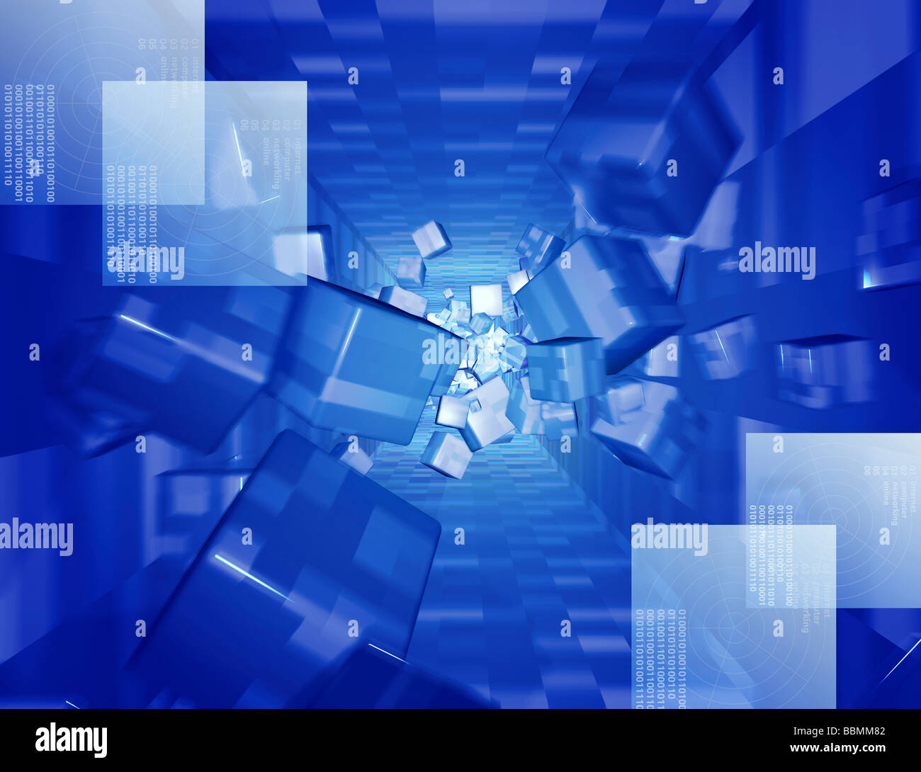 Abstract image of four squares Stock Photo - Alamy