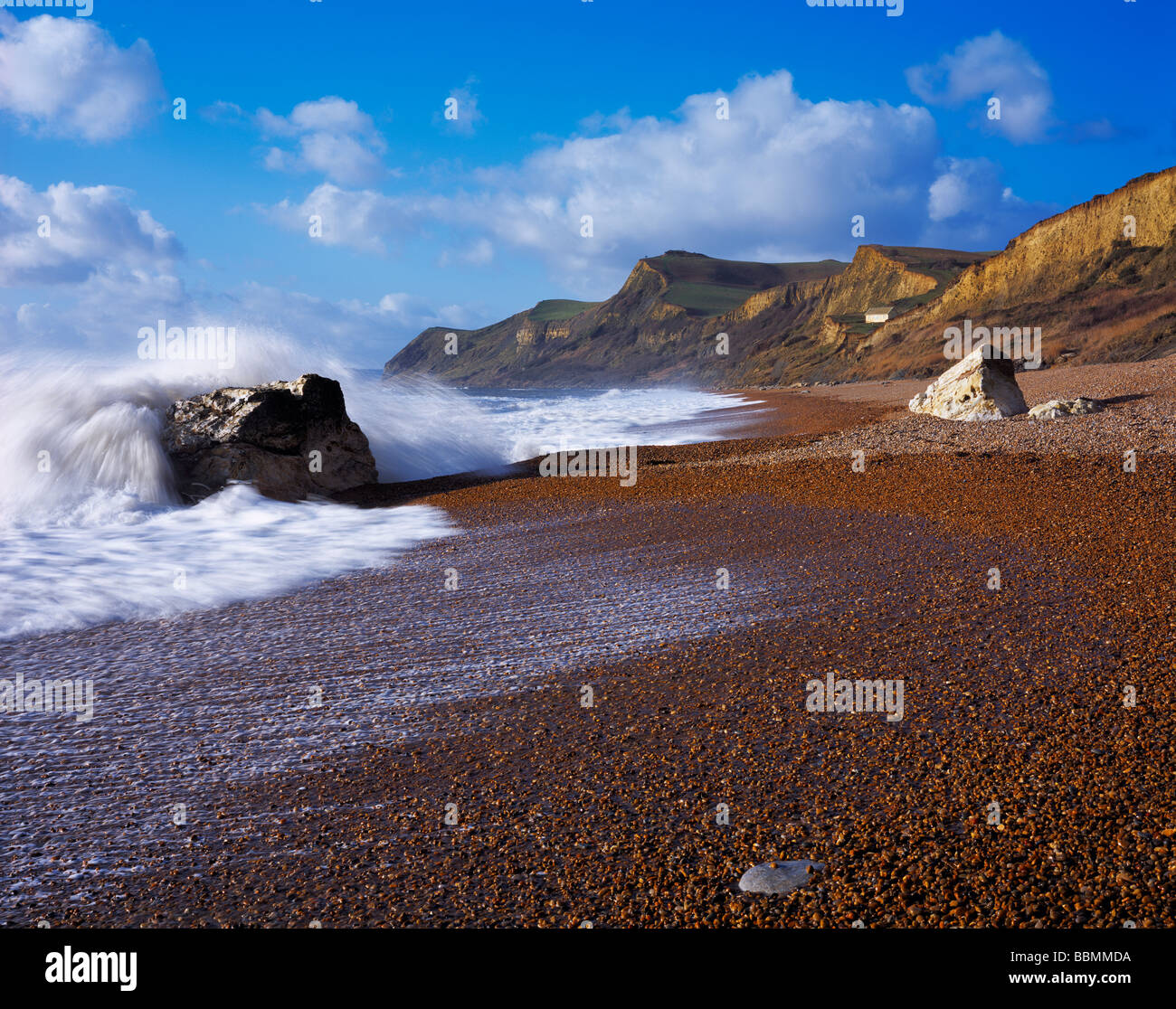 Pebble pebbles shingle english channel british isles hi-res stock ...