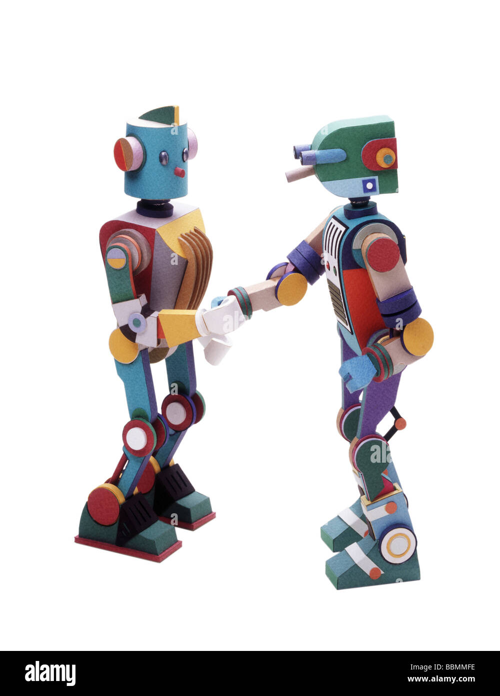 View of two robots shaking hands Stock Photo - Alamy View of two robots shaking hands Stock Photo - Alamy