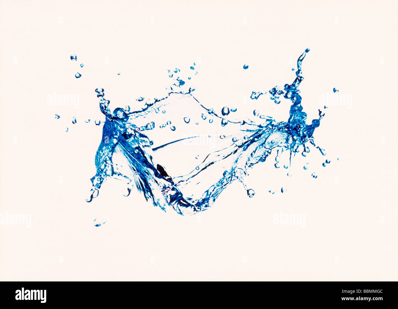 View of splattered water (digital composite Stock Photo - Alamy