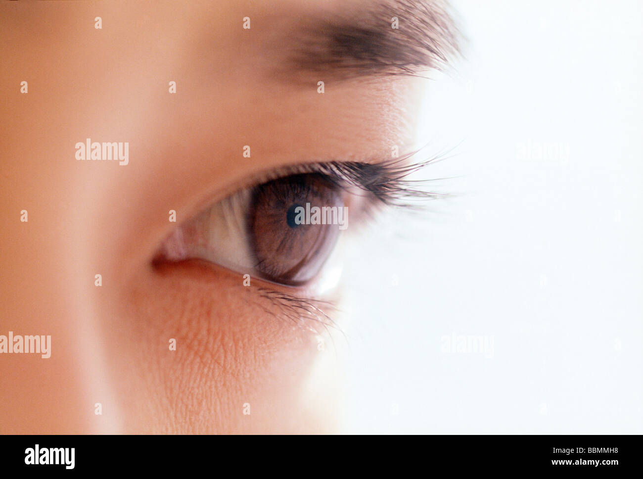 Close-up of a human eye Stock Photo - Alamy