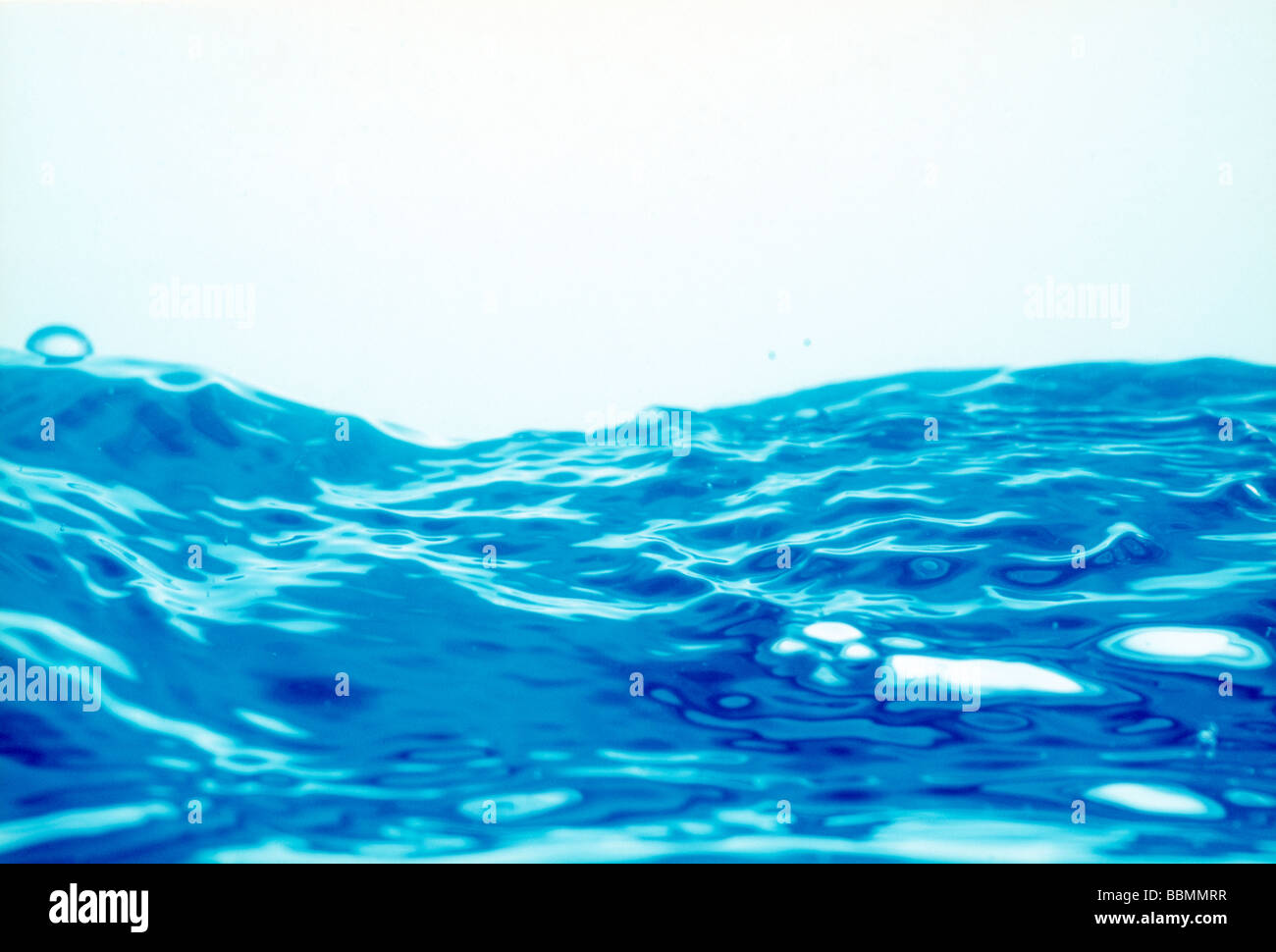 View of water with white background (digital composite Stock Photo - Alamy