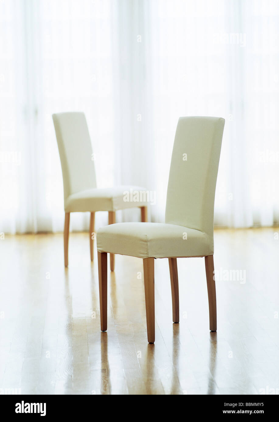 Chairs in a room Stock Photo - Alamy