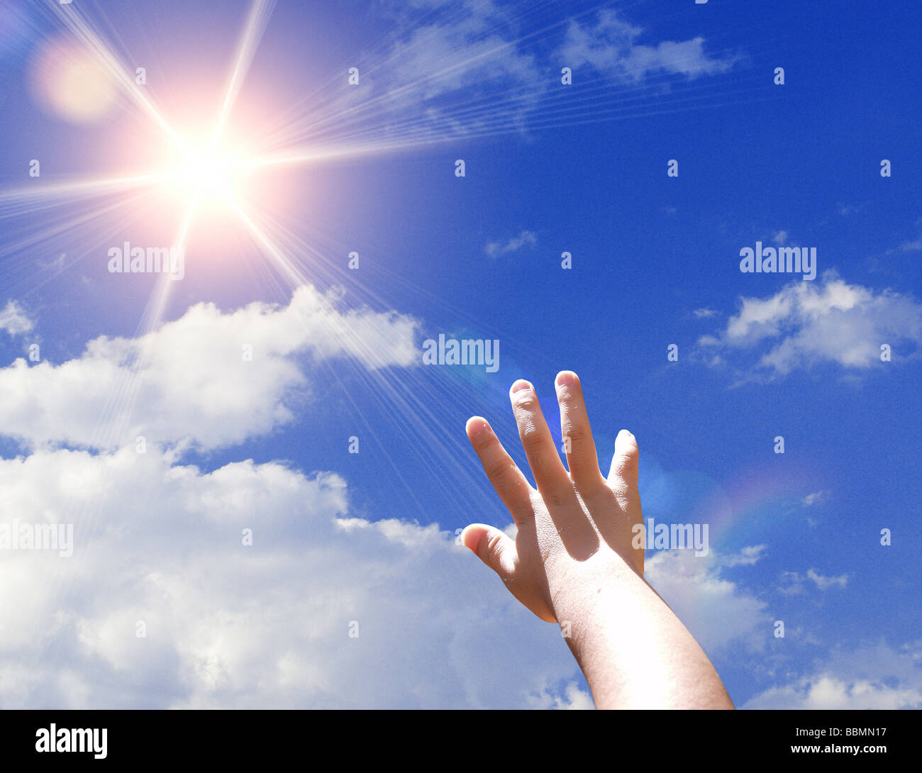 Hand In Air High Resolution Stock Photography and Images - Alamy