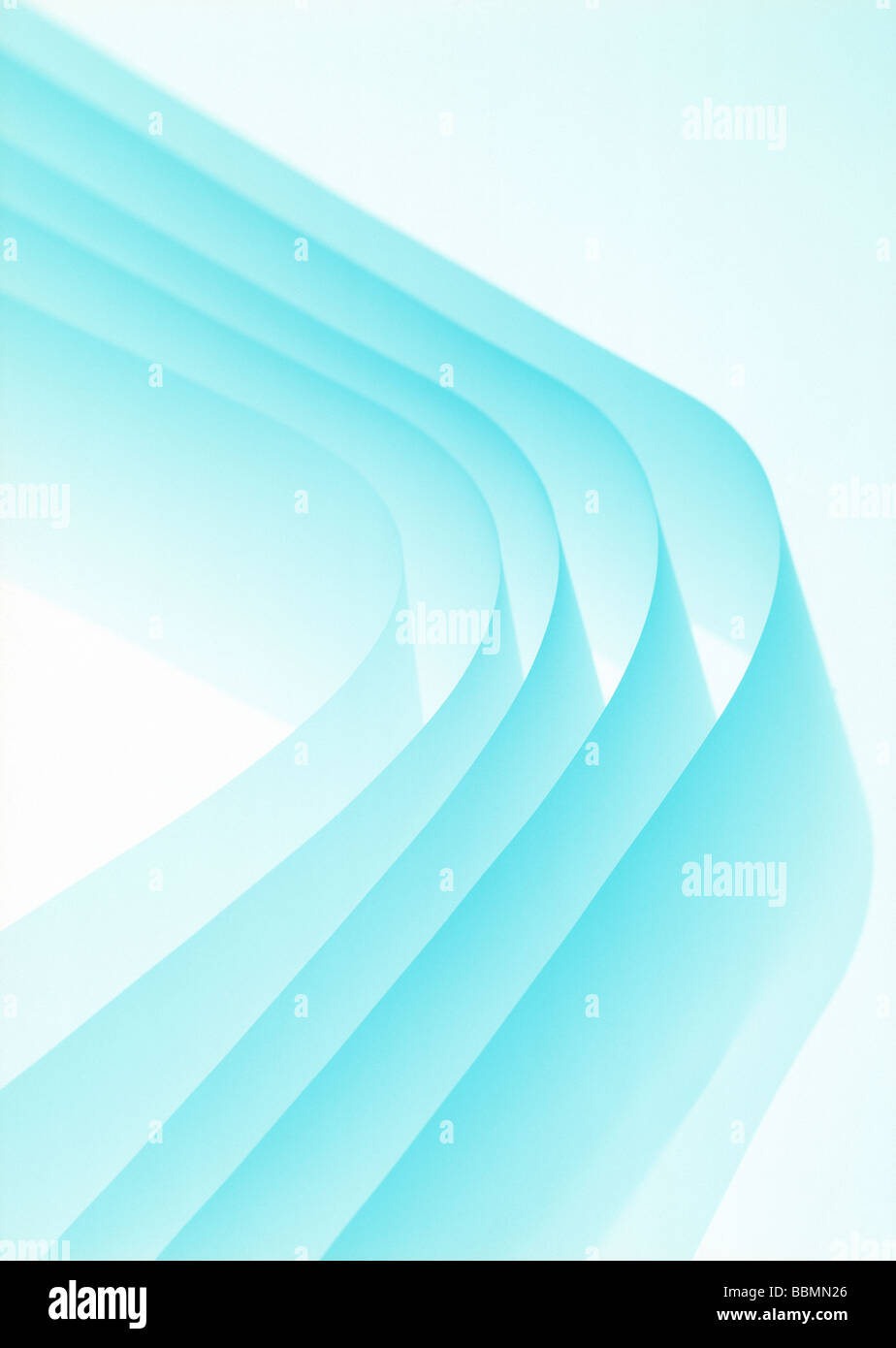 Curved sheet of paper hi-res stock photography and images - Alamy