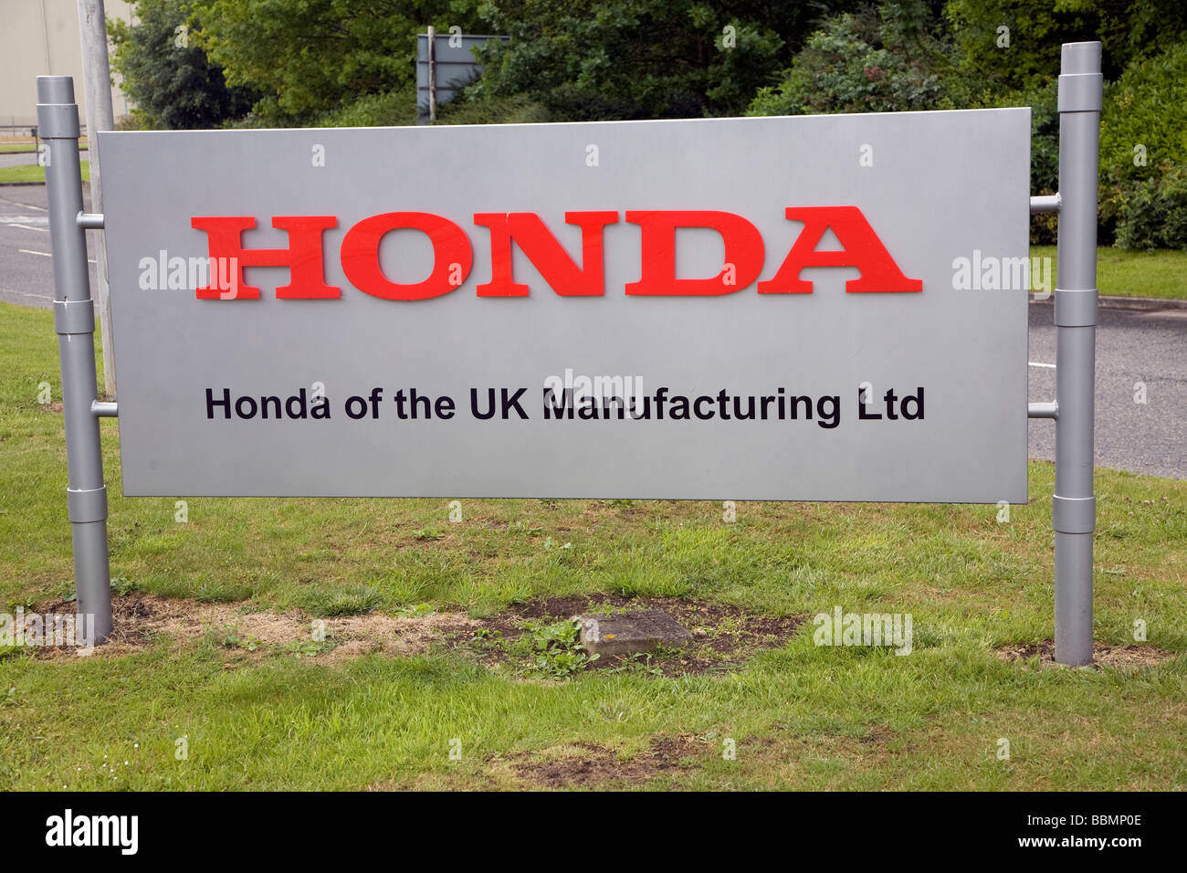 Honda car factory Swindon England Stock Photo - Alamy