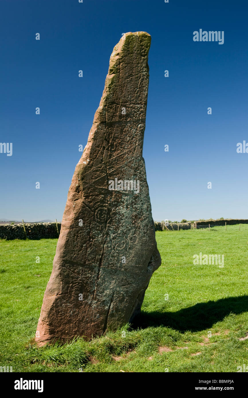 Long Meg and Her Daughters Stone Circle at Little Sakeld, near Penrith ...