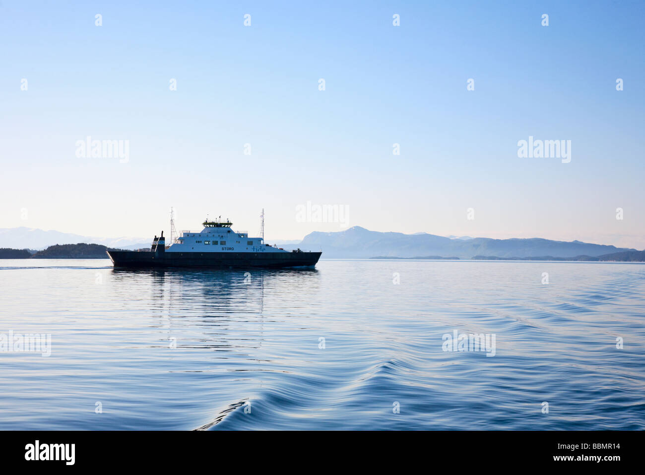 Car Ferry In Norwegian Fjord High Resolution Stock Photography and ...