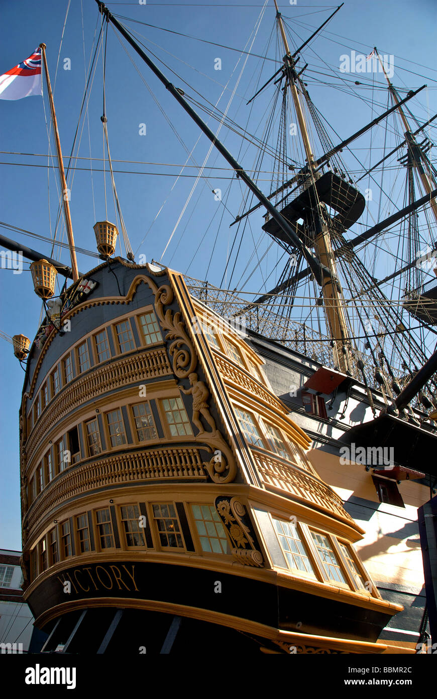 HMS Victory Portsmouth Harbour Naval Docks Stock Photo - Alamy
