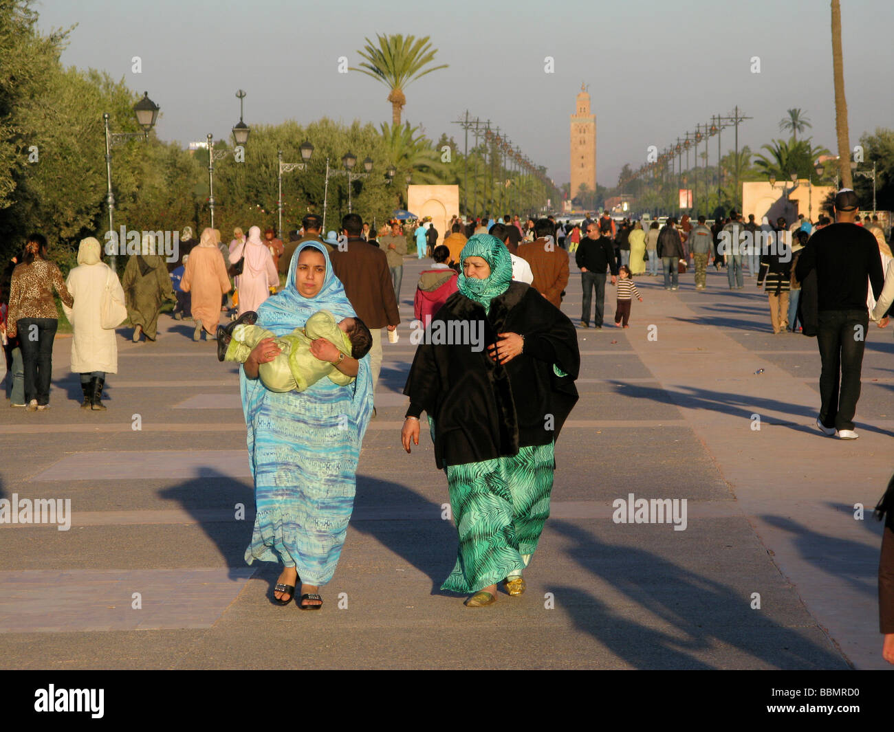 Square in Marrakech Morocco Stock Photo - Alamy