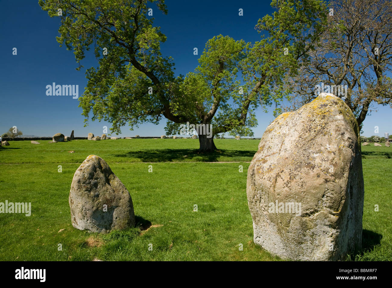 Long Meg and Her Daughters Stone Circle at Little Sakeld, near Penrith ...