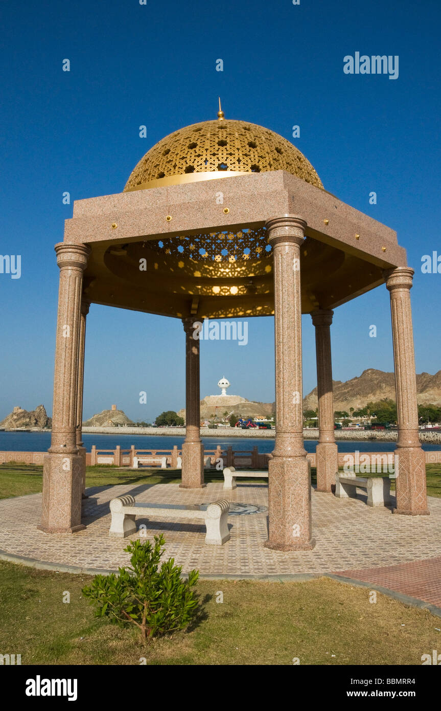 Mutrah waterfront along Al Bahrl road Muscat Oman Stock Photo - Alamy