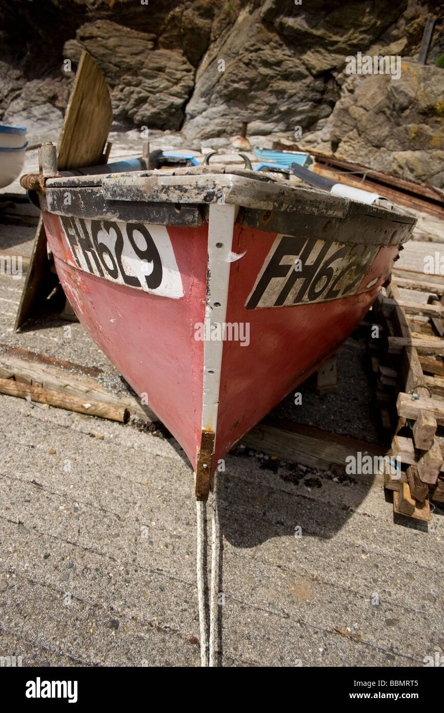 Small Fishing Boats at Lizard Point, Cornwall Stock Photo - Alamy
