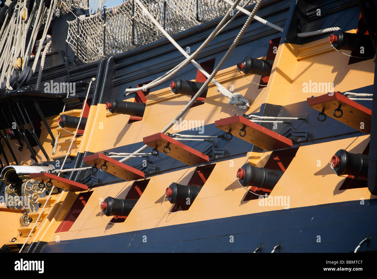 HMS Victory Portsmouth Harbour Naval Docks Stock Photo - Alamy