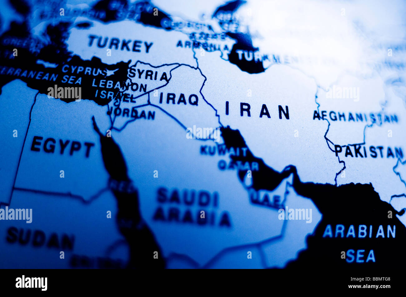 Iraq borders hi-res stock photography and images - Alamy