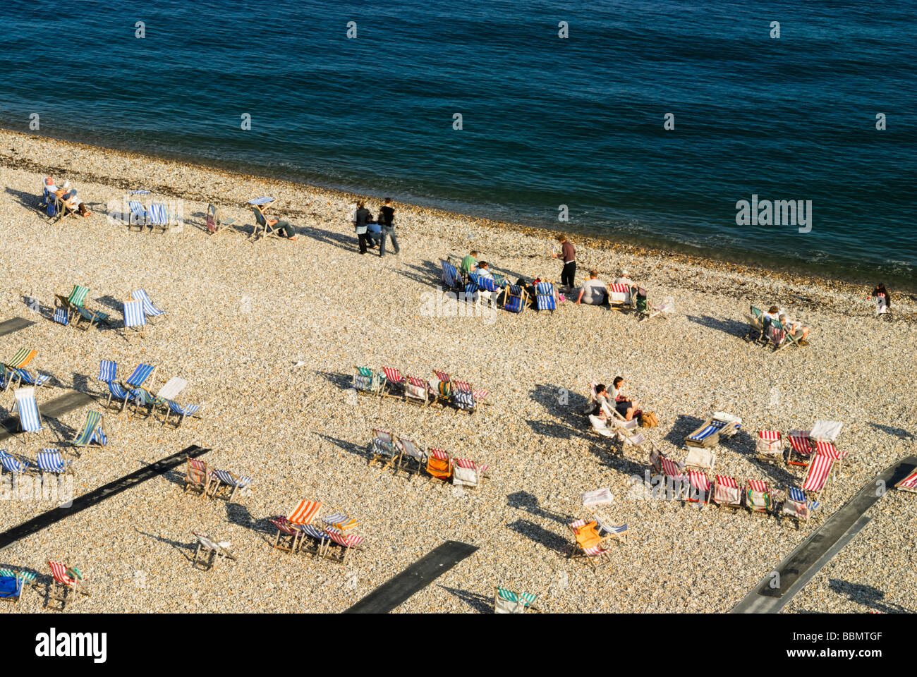 The beach at Beer Devon England UK Stock Photo - Alamy