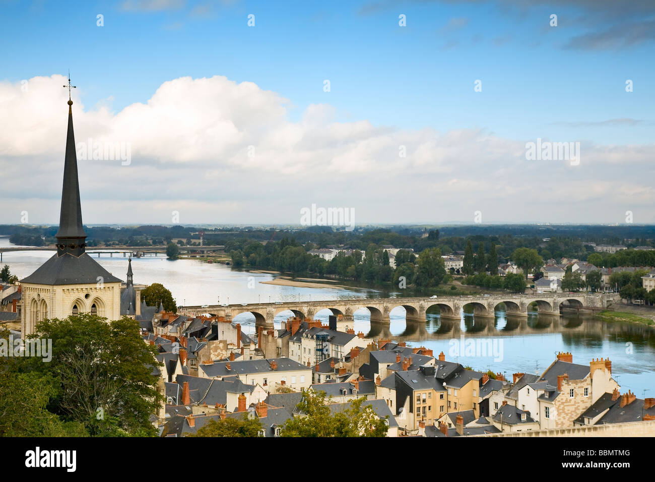 French town saumur loire hi-res stock photography and images - Alamy