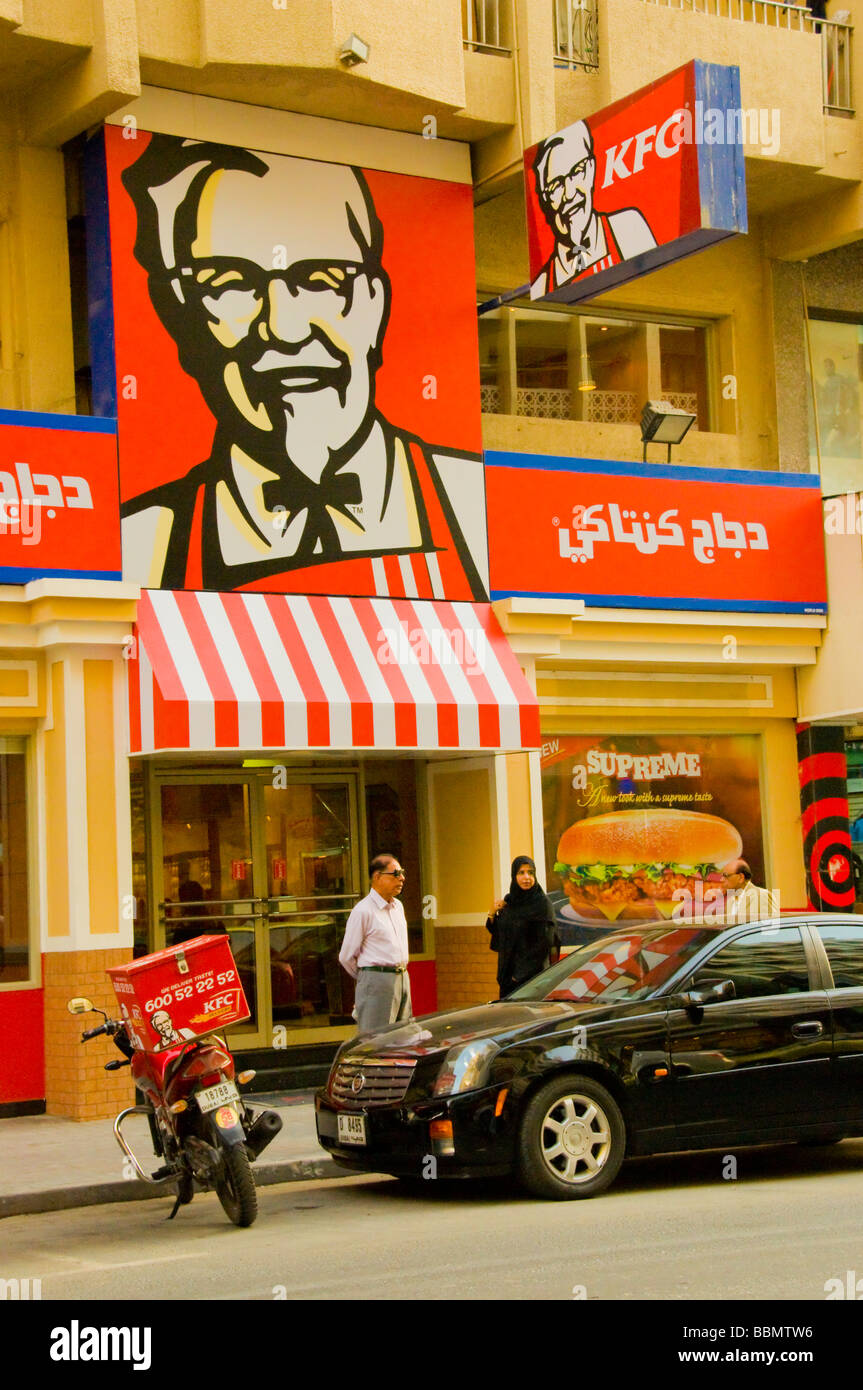 Kentucky fried Chicken outlet in Bur Dubai Stock Photo - Alamy