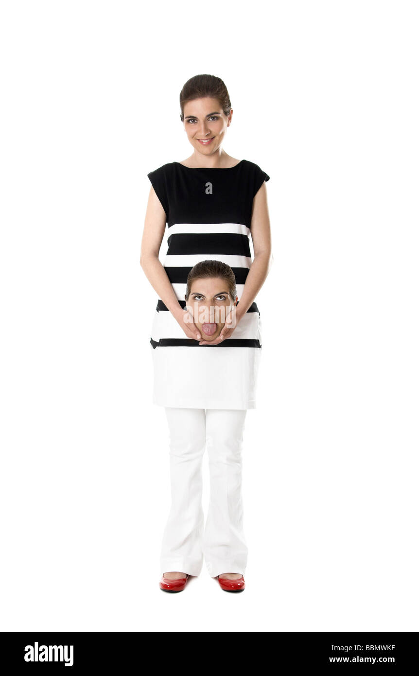 Funny fingers eyes mouth Cut Out Stock Images & Pictures - Alamy