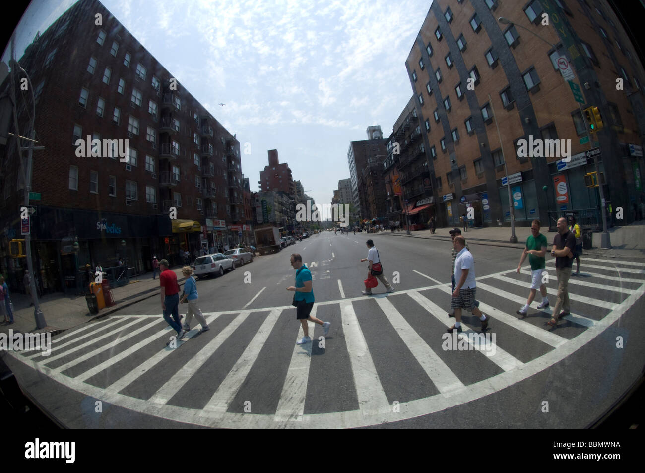 Zebra crossing in new york hi-res stock photography and images - Alamy