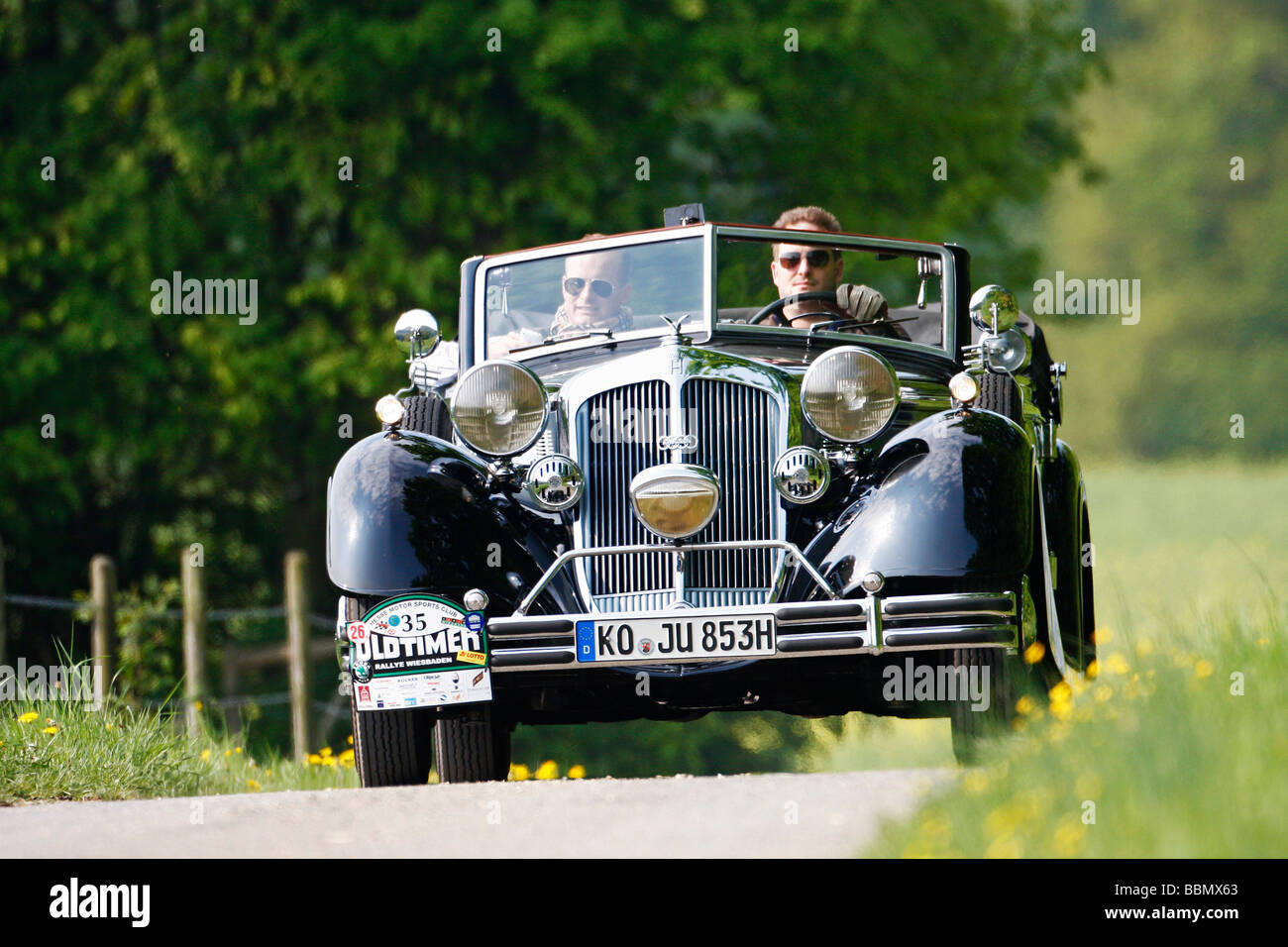 Horch 853 A Cabriolet, Auto Union, built in 1935, classic car, favorite ...