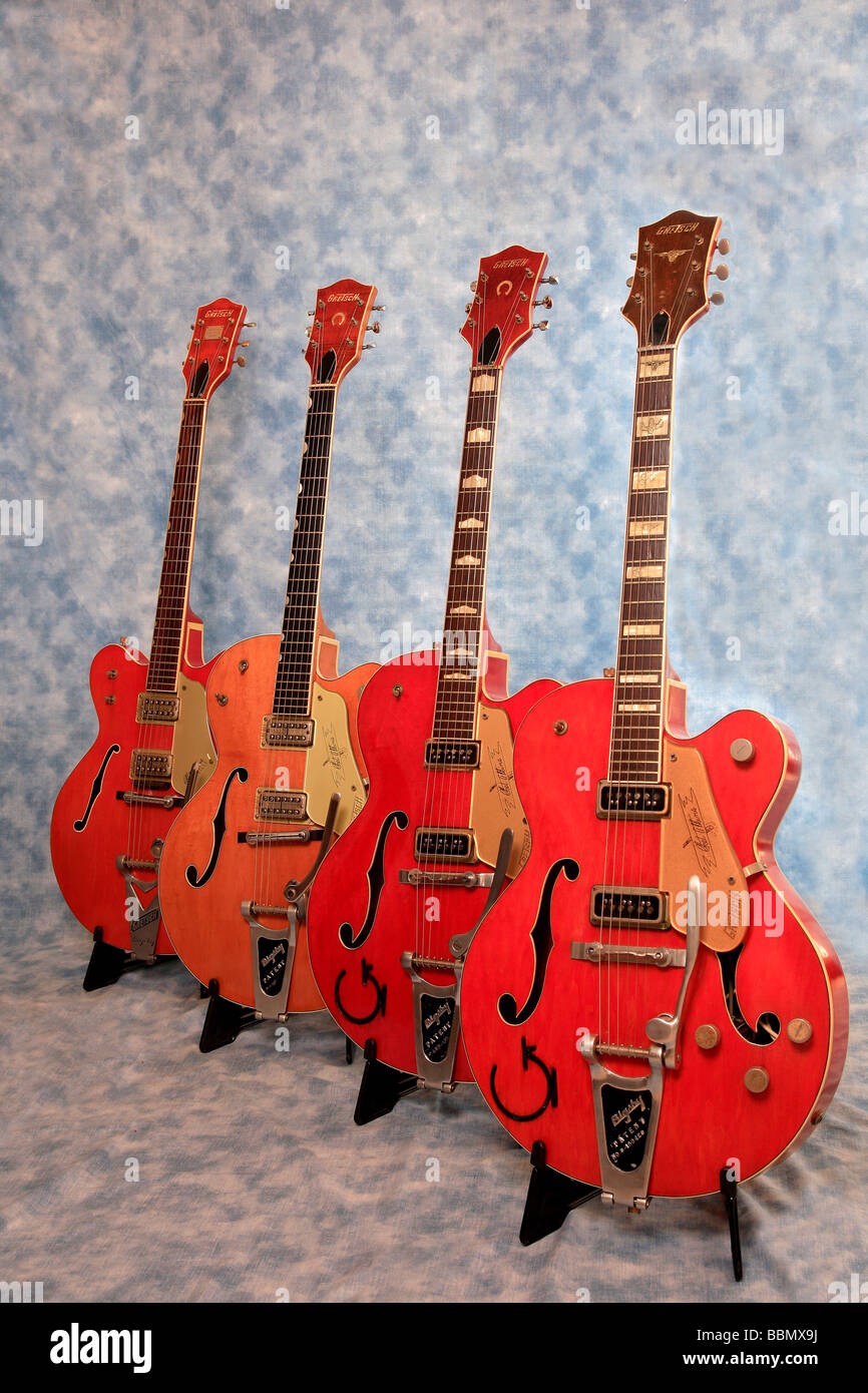 Playing gretsch guitar hi-res stock photography and images - Alamy