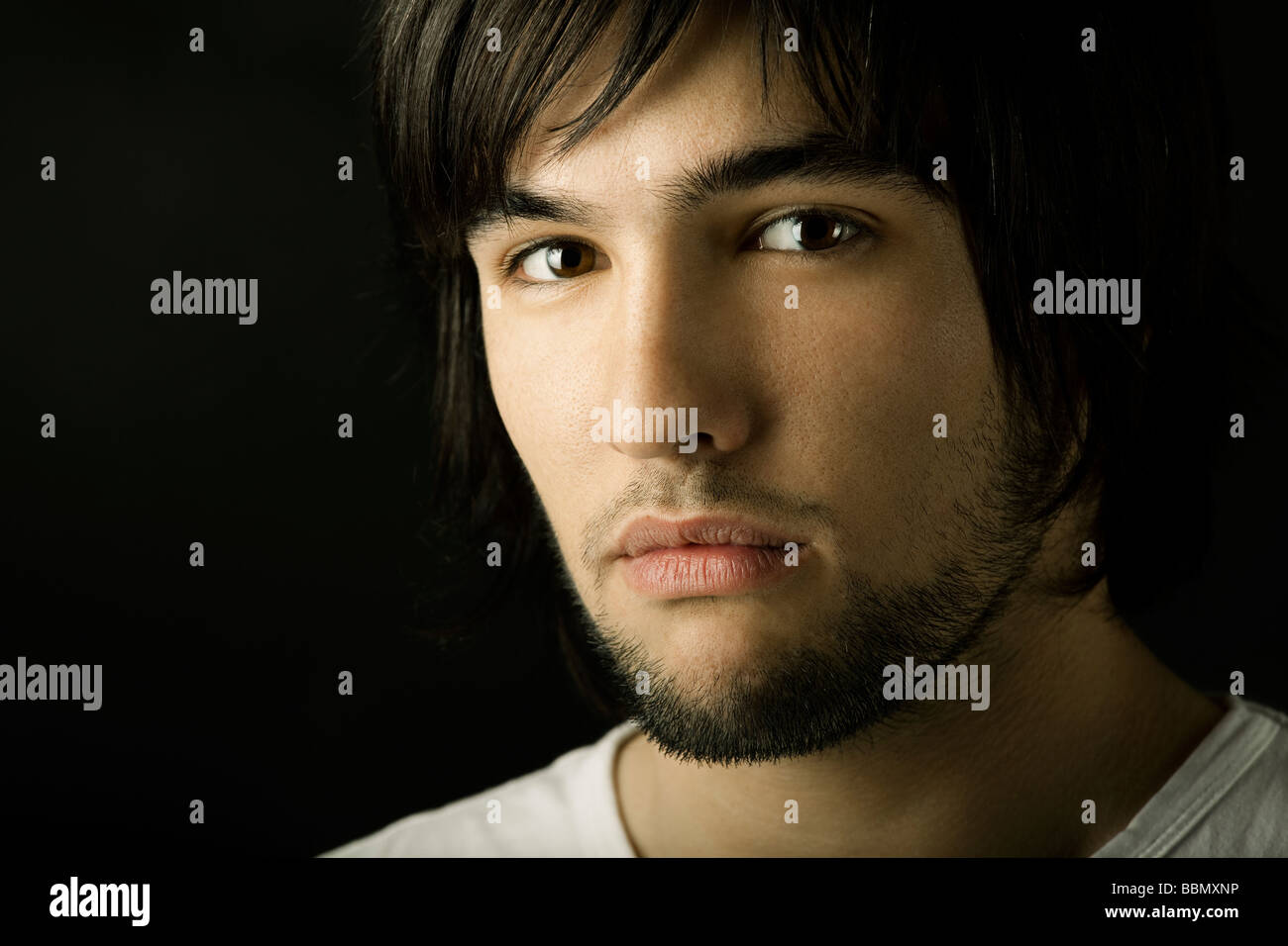 Picture of Good looking young man portrait Stock Photo - Alamy