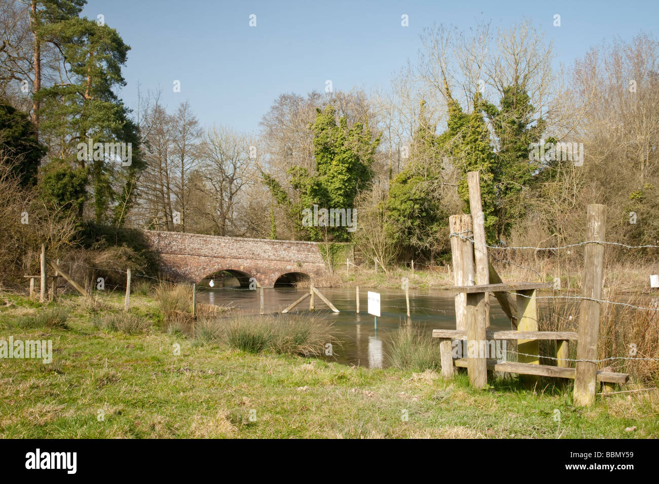 England berkshire hungerford denford mill hi-res stock photography and ...