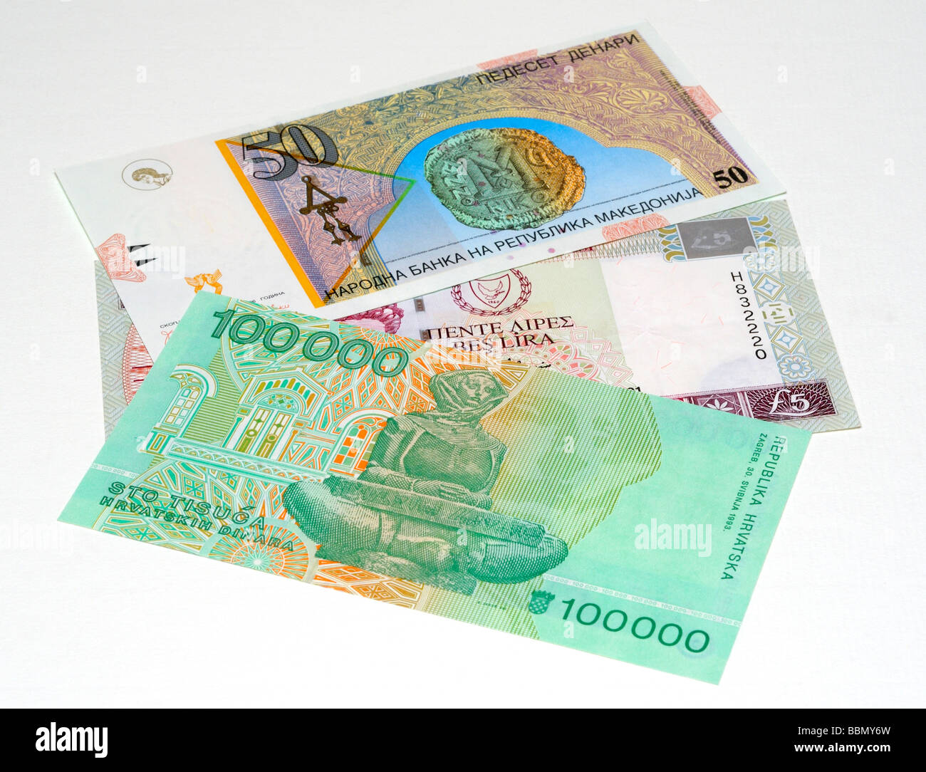 Banknotes of croatia hi-res stock photography and images - Alamy
